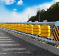 China EVA Plastic Rolling Barrier Systerm with Galvanized Steel Framework and Energy-Absorbing Design for Highway Safety Barriers for sale