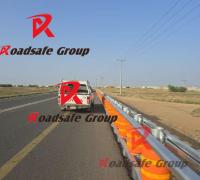 China Factory Price Road Barrier Safety Drum 345MMX490 Highway Anti-Collision Barrel Rolling Systerm Roller for sale