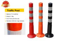 China 75cm Orange PU Flexible Warning Post with Reflective Tape Traffic Delineator Marker Post for Parking Lot
No reviews yet for sale