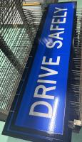 China Australian Standard Class 1 Traffic Sign PVC Controller Corflute Multi Message Signs 600x600mm for sale