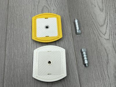 China New Style Marking ABS Plastic Road Stud with Ground Mount with Pin Options Reflective Markers for sale