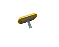 China 100x88x15mm ABS Raised Road Stud with Ground Mount with Pin Options Reflective MarkersEnhanced Road Safety for sale