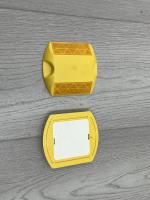 China 100x88x15mm ABS Raised Road Stud with Ground Mount with Pin Options Reflective MarkersEnhanced Road Safety for sale