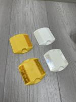 China 100x88x15mm ABS Raised Road Stud with Ground Mount with Pin Options Reflective MarkersEnhanced Road Safety for sale