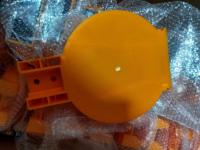 China ISRAEL Market Most Powerful Solar Traffic Warning Light LED Construction Flashing Lamp Amber Yellow LED Diameter 20cm for sale