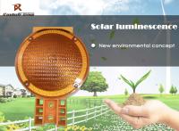 China ISRAEL Market Most Powerful Solar Traffic Warning Light LED Construction Flashing Lamp Amber Yellow LED Diameter 20cm for sale