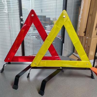 China 46x46x46cm 1100g Metal + PMMA Warning Triangle for Roadside Emergency and Car Breakdown for sale