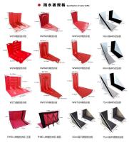 China 52cm Height ABS Material L-Shaped Flood Control Barrier Fence Connecting Water Baffle for sale