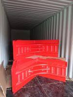 China 52cm Height ABS Material L-Shaped Flood Control Barrier Fence Connecting Water Baffle for sale