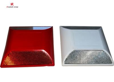 China High Visible Reflective Cat Eye Road Stud Traffic Safety ABS Plastic Driveway Pavement and Road Marker with Sand Filling for sale