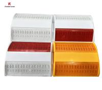 China Plastic Road Stud Reflective Cat Eyes Traffic Plastic Road Safety Stud for sale