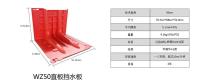 China Portable Height 75cm Flood Control Barrier – High-Strength ABS L-Type Water Baffle Fence Board for sale