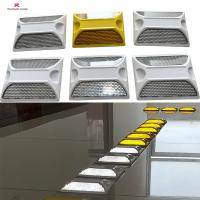 China ROADSAFE High Visibility High-Intensity Prismatic Reflective Plastic Road Stud Sand-Filled Cat Eye Rated Traffic Warning Safety for sale