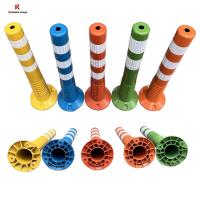 China Flexible Traffic Warning Post High Visibility Reflective Delineator Bollard for Road Safety & Parking Control for sale