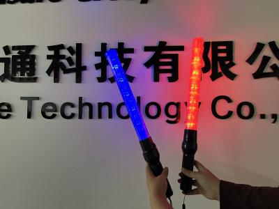 China 54cm Battery Rechargeable LED Whistle Reflective Traffic Baton Light for Road Safety for sale