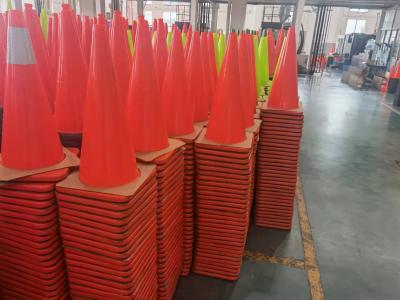 China 100% new PVC for orange cone and recycled PVC for cover black base for sale