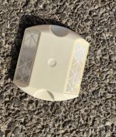 China Morocco Hot Sale 100*88*15mm Cat Eye Reflective Road Stud Plastic Raised Pavement Marker High Visibility With Pin for sale