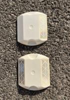 China Morocco Hot Sale 100*88*15mm Cat Eye Reflective Road Stud Plastic Raised Pavement Marker High Visibility With Pin for sale