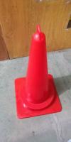China Reflective Traffic Cone Orange Color 75cm Designed For Effective Traffic Control And Safety for sale