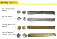 China 35mm Around Stainless Steel 304 316 Tactile Studs Tactile Walking Surface Indicators 35*5mm Paving for sale