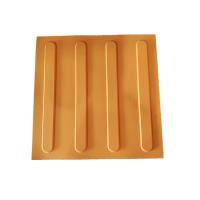 China 300x300mm PVC Road Stud Airport Road Tactile Mat Tiles Plastic Tactile Indicator Tiles for sale