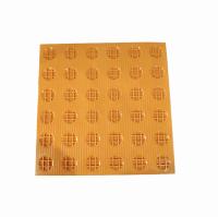 China 300x300mm PVC Road Stud Airport Road Tactile Mat Tiles Plastic Tactile Indicator Tiles for sale