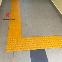 China PVC Tactile Rubber Mat with Blind Guidance for High Visibility and Safety for sale