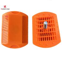China ABS Plastic Raised Pavement Marker with Pin for High Visibility Traffic Safety for sale