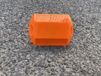 China Beijing Roadsafe 110x80x15mm Tachas Cat Eye Reflective Road Studs With Pin Reflectors Pavement Highway Markers for sale