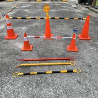 China ROADSAFE ABS Rails Rail Traffic bar Road Cone Connection Pole for High Bending Strength ROD Traffic Safety Products for sale