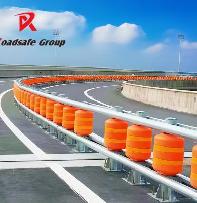 China Factory Price Highway Rolling Barrier – Anti-Collision Rotating Safety Drum System | Saudi Arabia Hot-Selling Road Protection Roller for sale