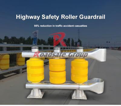 China 66.66 distnace Customized Hot Sale Road Safety Rolling Barrier System – Rotating Anti-Collision Drums for Highways | highway Project Preferred for sale