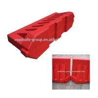 China Traffic Barriers Hot-Selling in the Dominican Republic | 2meter Length PE Material Expandable Plastic Traffic Barrier | Water-Filled Road Safety Fence for sale