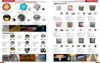 China BLDD Cat Eye Glass Warning Light Glow in the Dark Dock Lights H LOGO Driveway Road Stud LED Glass Road Marker Light for sale
