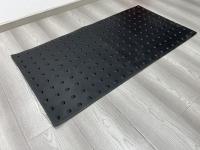 China Beijing Roadsafe PVC Adhesive Black Tactile Tiles 60 *120cm / Indicator Mat & Stud Paving for Blind Guidance Indicator for sale