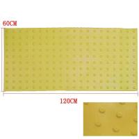 China Roadsafe 60*120cm PVC Tactile Tile Blind Board Warning Paving Floor Indicator Traffic Safety Product for Blind People for sale