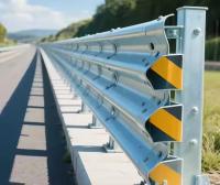 China 20 Years Factory W Beam Highway Guardrails Hot Dip Galvanized Steel Road Crash Barriers for Traffic Safety for sale