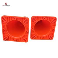 China 36 Inch Flexible PVC Traffic Safety Cone with Orange Base & Reflective Collar for Highway Control for sale