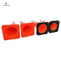 China Support OEM customization PVC Cone 36inch insert black base heavy 3kg 3.4kgs 4.1kgs 90cm Orange Safety Barrier Cones Road Safety Barrier for sale
