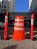 China Portable Road Barrier Ideal for Temporary Traffic Control and Crowd Management at Events and Work Zones for sale
