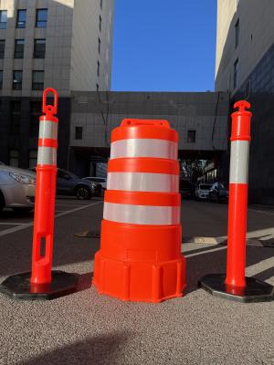 China Portable Road Barrier Ideal for Temporary Traffic Control and Crowd Management at Events and Work Zones for sale