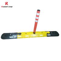 China Roadsafe Traffic Road Delineator Post Diviner High-Intensity Prismatic Reflective Flexible 90cm Rubber Base Connecting Heavy Duty 15kgs for sale