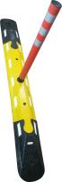 China Roadsafe Traffic Road Delineator Post Diviner High-Intensity Prismatic Reflective Flexible 90cm Rubber Base Connecting Heavy Duty 15kgs for sale