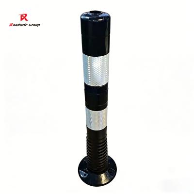 China Flexible PU Spring Post with 75cm Height and 20cm Base Diameter for Road Safety for sale