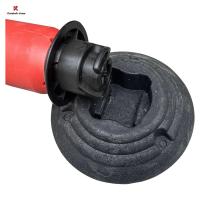 China Delineators Barriers Tubular Black Base Traffic Beijing ROADSAFE Delineator Warning Road Barrier Warning Post for Car parking place and construction 50cm 80cm 120cm for sale