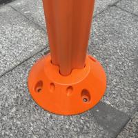China Beijing ROADSAFE Warning Flexible Reflective traffic guardrail road delineator post Cloud Tubular bollard 1.2kg 90CM Pole Post Delineat for sale