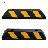 China 56cm High-Quality Recycled Rubber Wheel Stopper for Parking Safety for sale