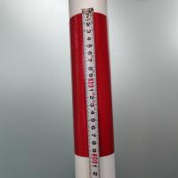 China White Red PE Post Dia 6cm with Removable Base Pin Flexible Delineator 1050 Traffic Barrier Reflective Safety Warning Bollards for sale