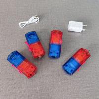 China ROADSAFE New with Charger Red and Blue Tactical Shoulder Clip Lights Traffic Safety Shoulder Light with Warning LED for sale