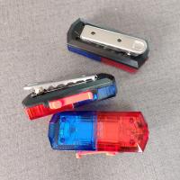 China ROADSAFE New with Charger Red and Blue Tactical Shoulder Clip Lights Traffic Safety Shoulder Light with Warning LED for sale